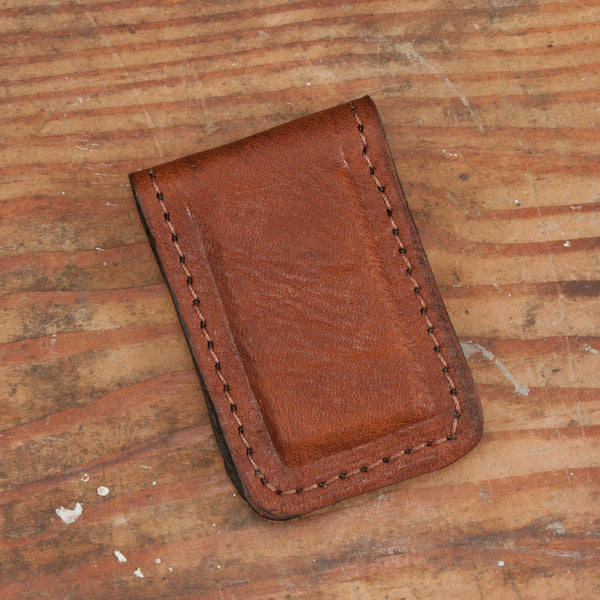 Basket Weave Brown Ranger & Cowhide Cash Clip Combo – Yoder Leather Company