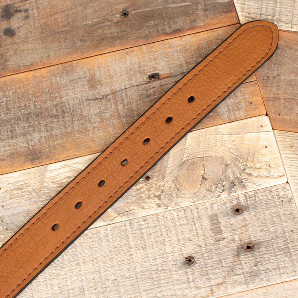 American Bison Leather Dress Belt - Amish Handmade – Yoder Leather Company