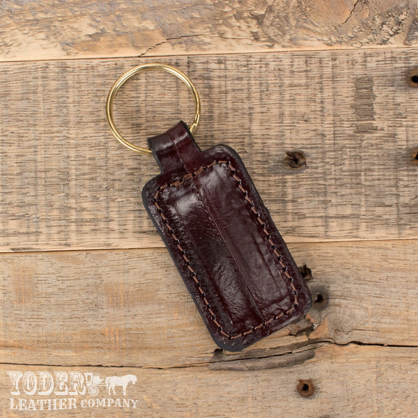 Brown Eel Leather Keychain – Yoder Leather Company