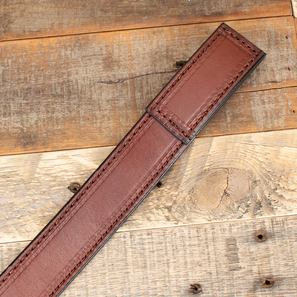 Mechanics Brown Leather No Scratch Belt Amish Handmade – Yoder Leather ...