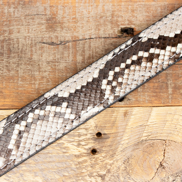 Python Dress Snake Skin Leather Belt – Yoder Leather Company